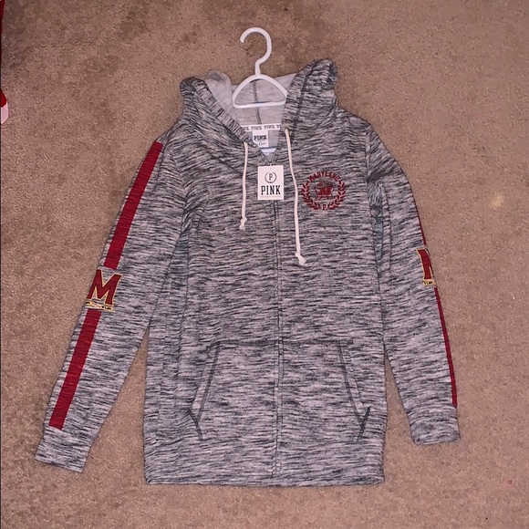 PINK Victoria's Secret | Jackets & Coats | Pink Collegiate Collection ...